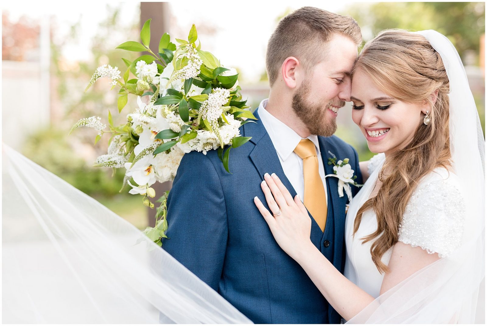 Elegant Navy and Gold | Talia Event Center Wedding - Jessie and Dallin