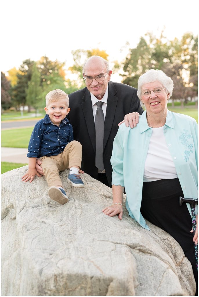 Grandma and Poppy | Grandparents Photoshoot | Layton Commons Park ...