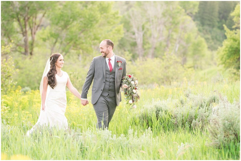 Snowbasin Summer Formal Session - Jessie and Dallin Photography