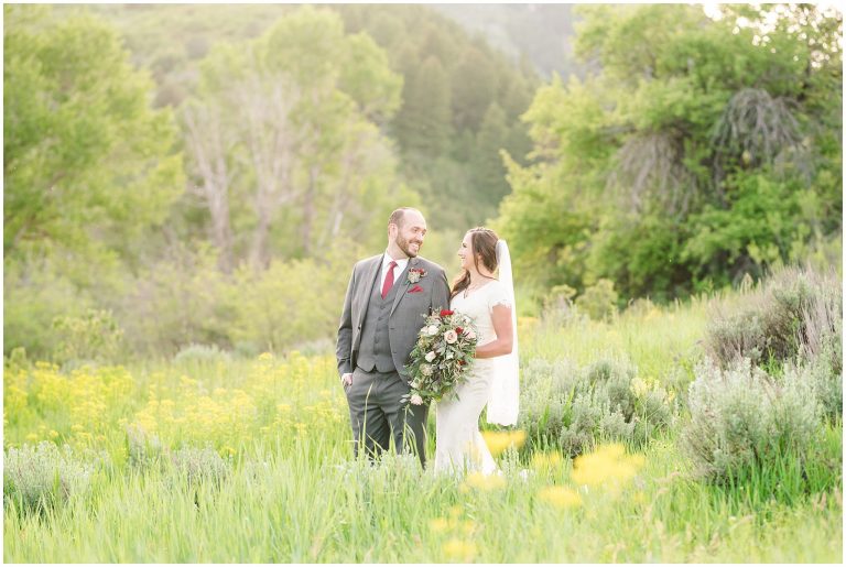 Snowbasin Summer Formal Session - Jessie and Dallin Photography