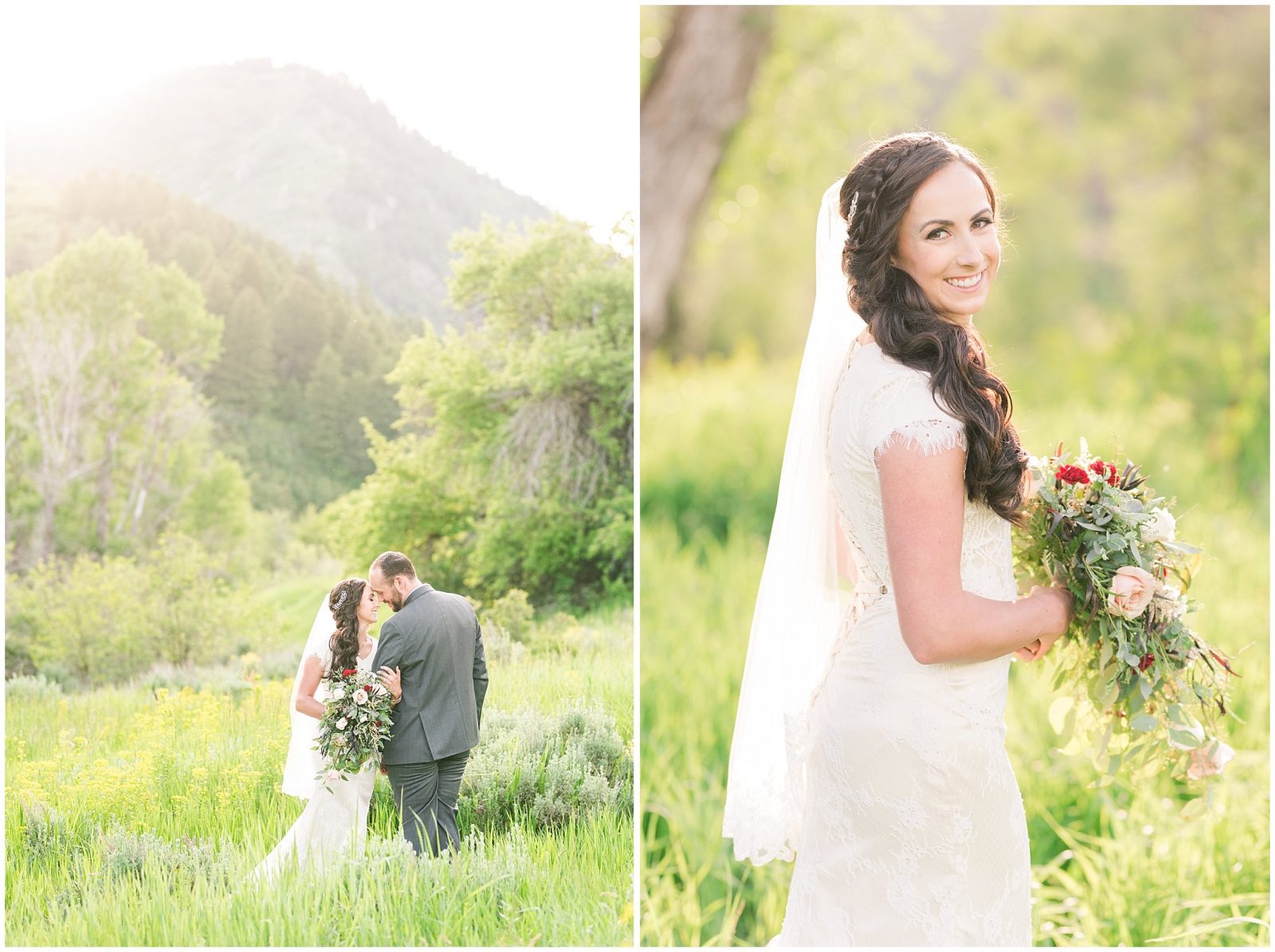 Snowbasin Summer Formal Session - Jessie and Dallin Photography