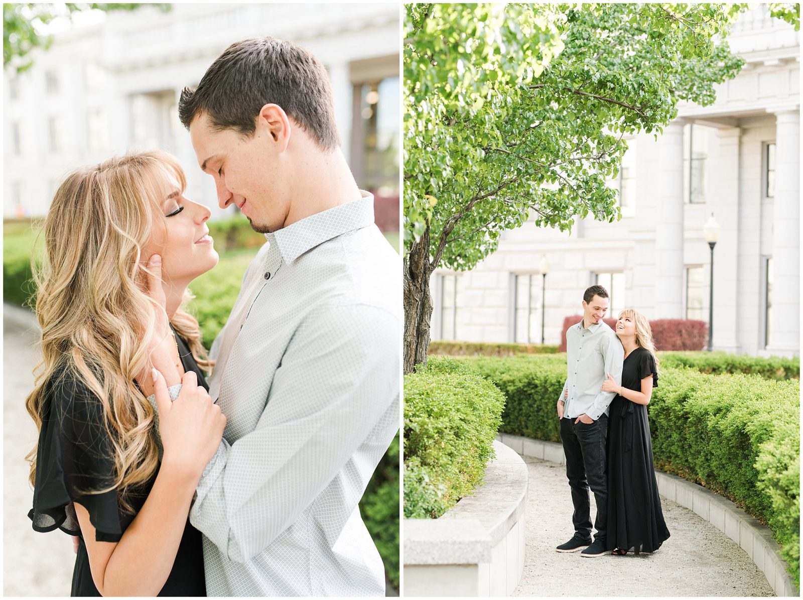 Utah State Capitol and Tunnel Springs Engagement Session