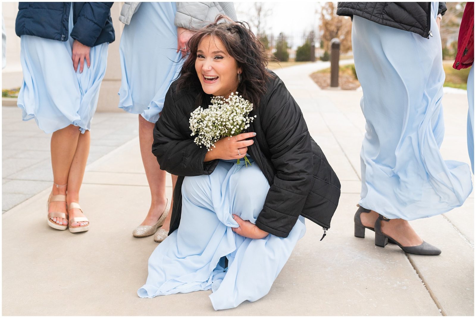 Oquirrh Mountain Temple and Draper Day Barn Winter Wedding | Aubrinn ...