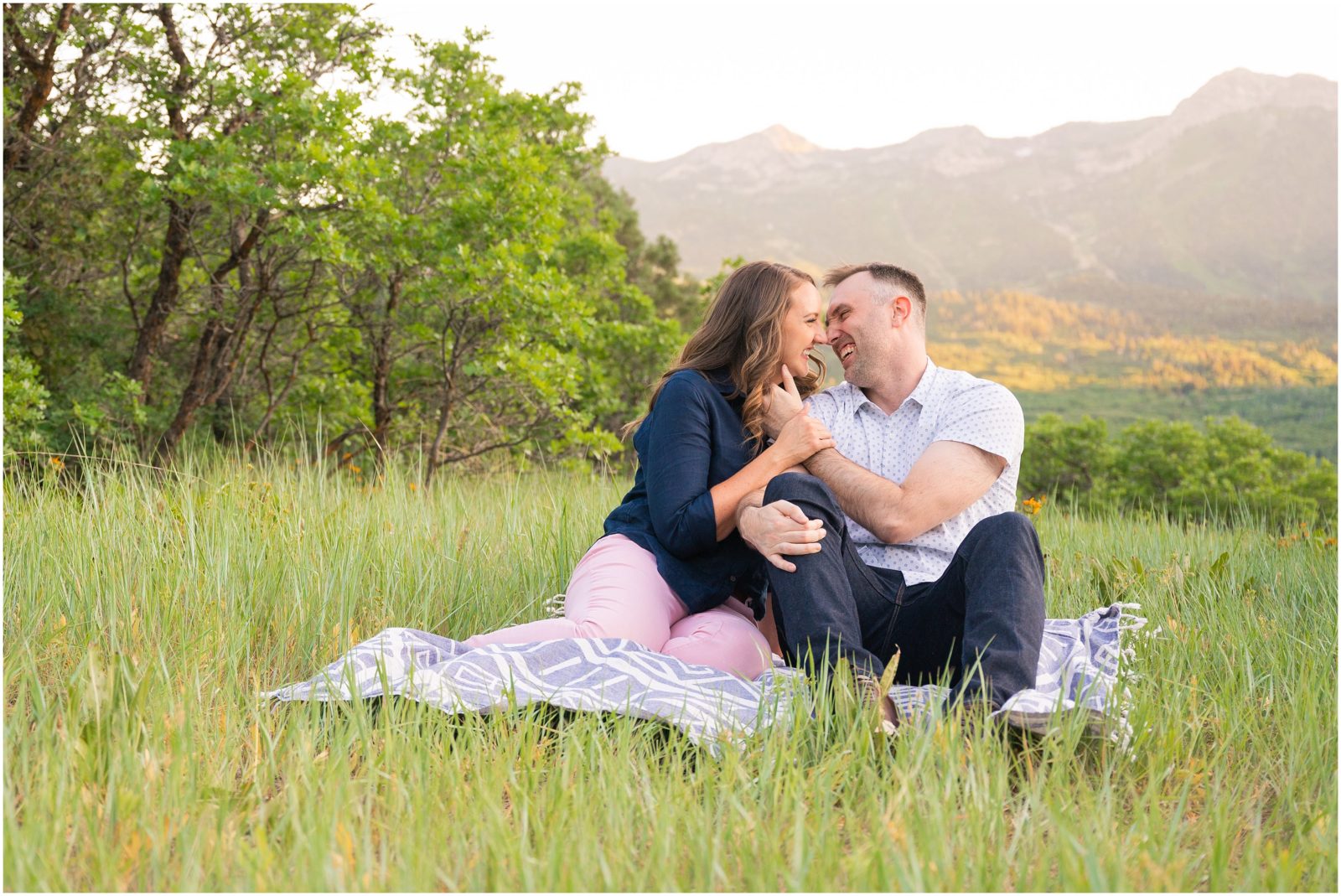 Utah Mountain Destination Engagement | Jessie and Dallin