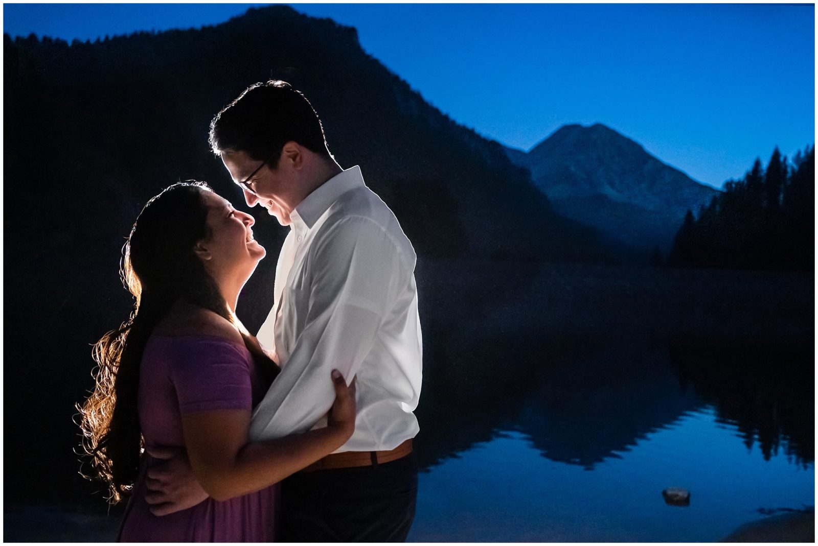 Tibble Fork Fall Engagement Session | Jessie and Dallin Photography