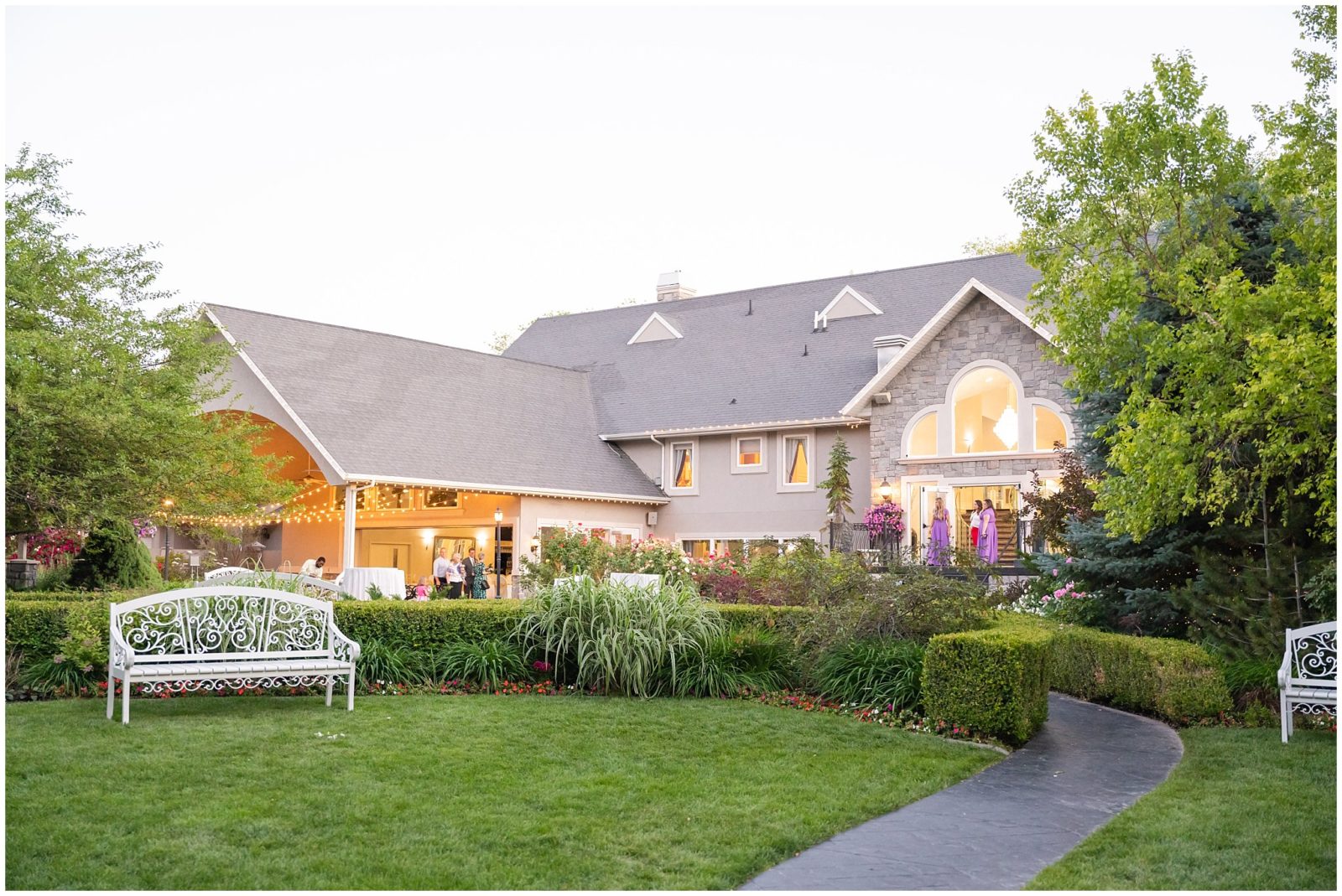 Millennial Falls and Oquirrh Mountain Temple Wedding - Utah Wedding ...