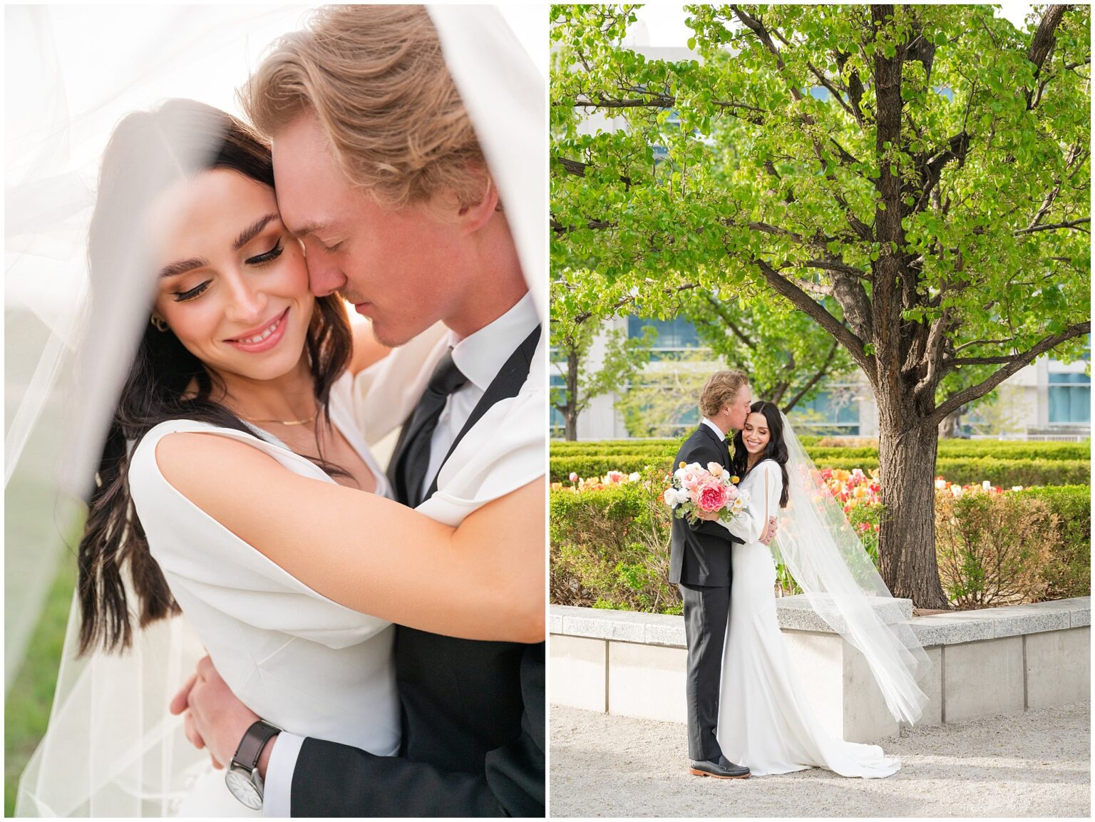 Utah State Capitol and Tunnel Springs Wedding Formal Session